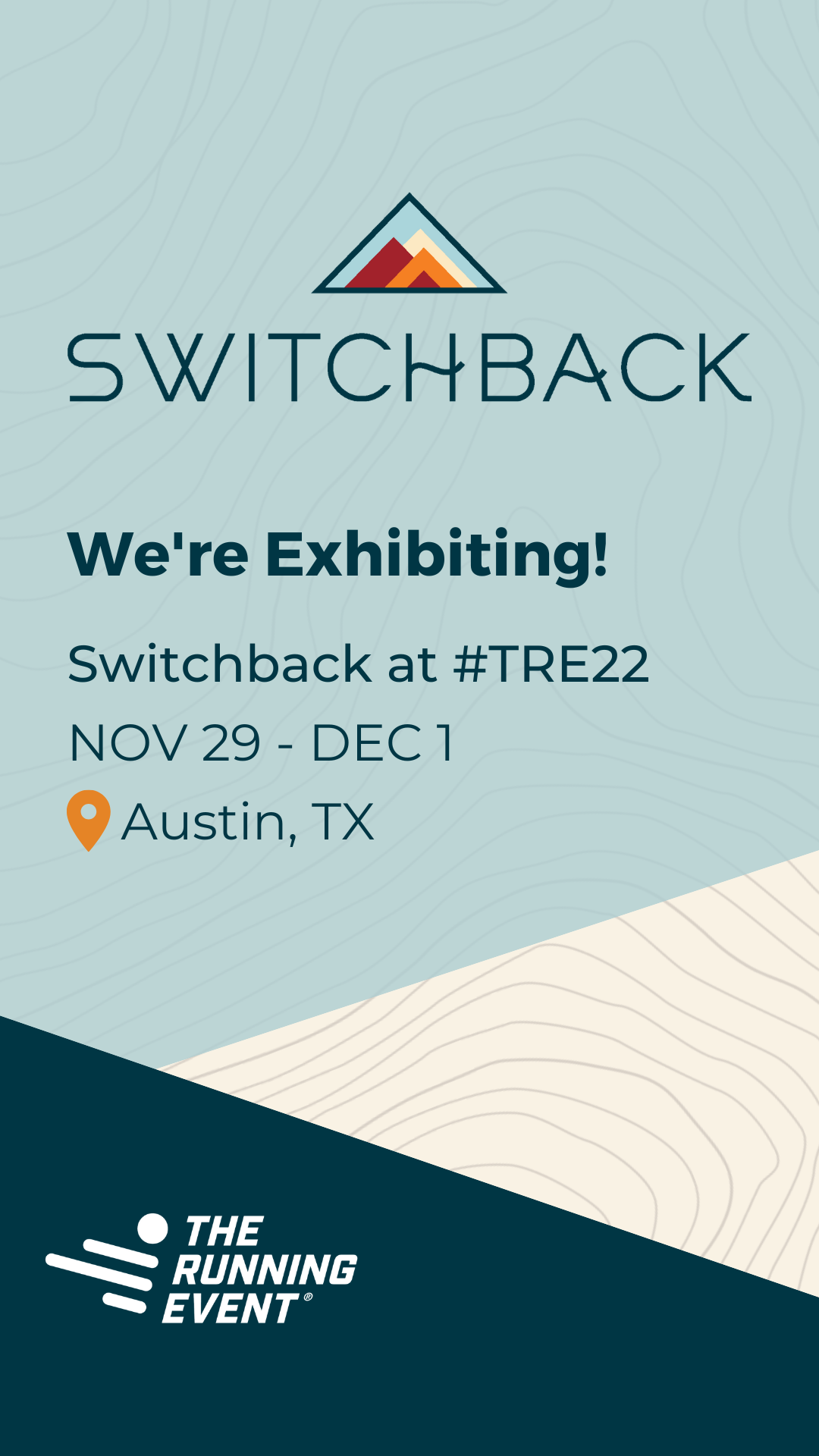 Switchback at TRE Logos and Graphics • The Running Event