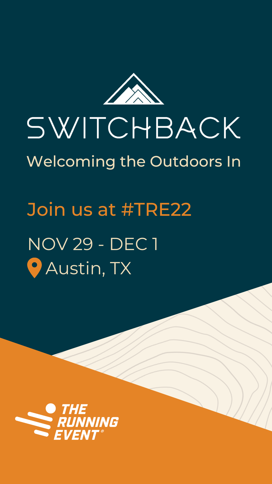 Switchback at TRE Logos and Graphics • The Running Event