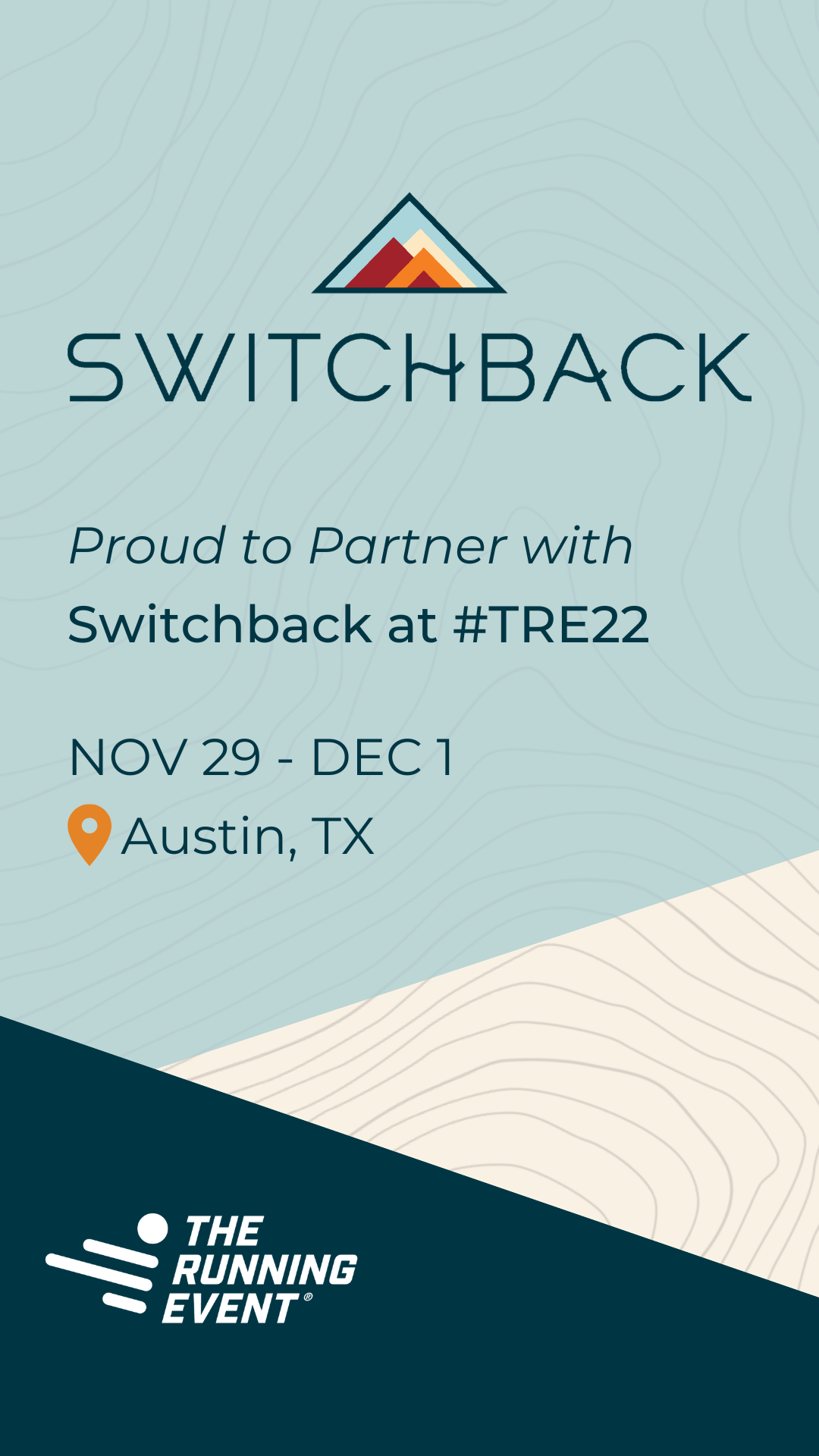 Switchback at TRE Logos and Graphics • The Running Event