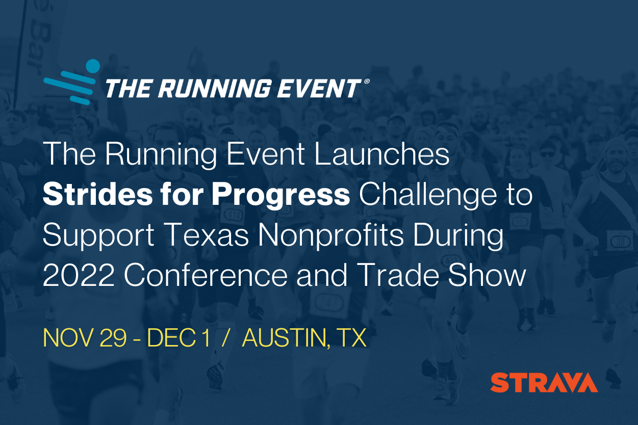 The Running Event Launches Strides for Progress Challenge to Support ...
