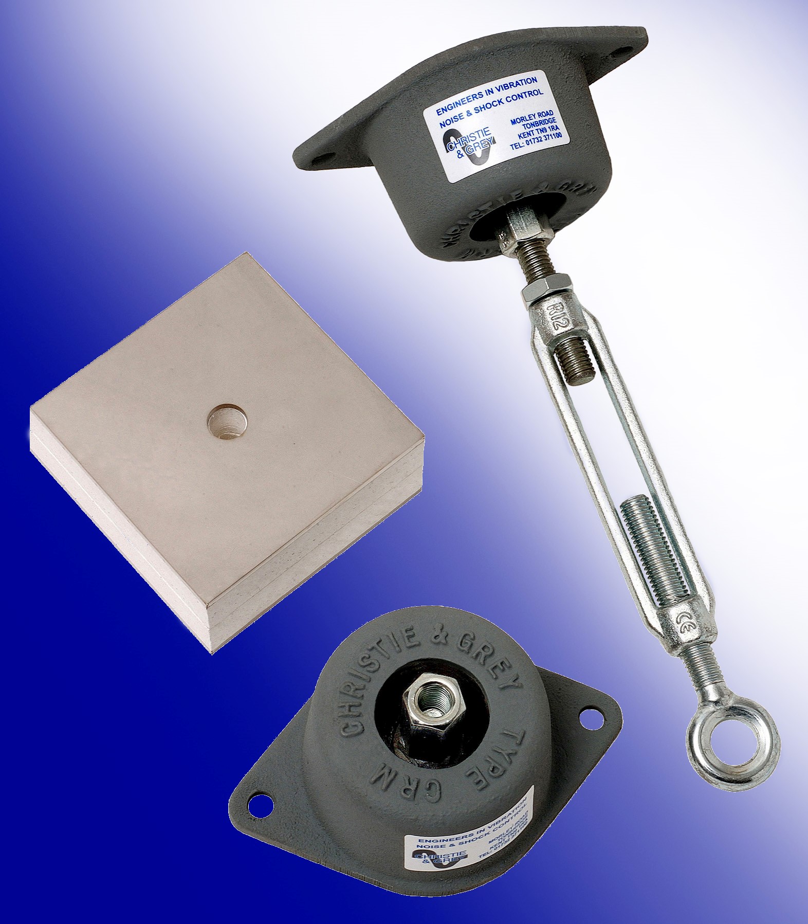 CRMSS Short Exhaust hanger - Stainless Steel | Pacific Marine Expo